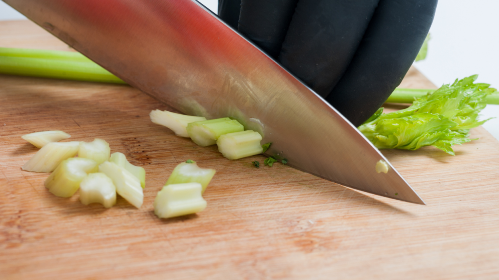 How to Rough Chop Celery Like a Chef (Step-by-Step Knife Skills) - Cem ...